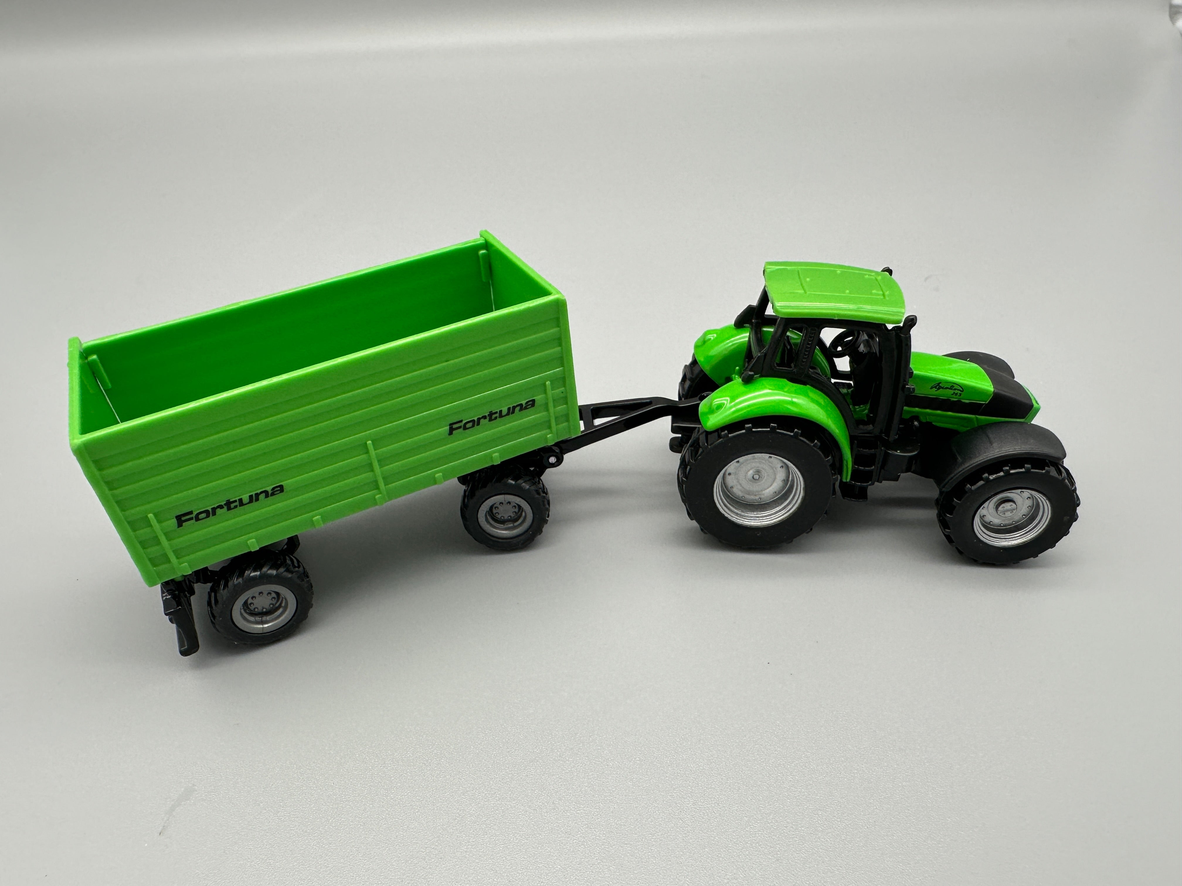 Deutz mit Fortuna 2-Achs-Anhänger Siku 1606 – Deutsches Traktoren- und ...
